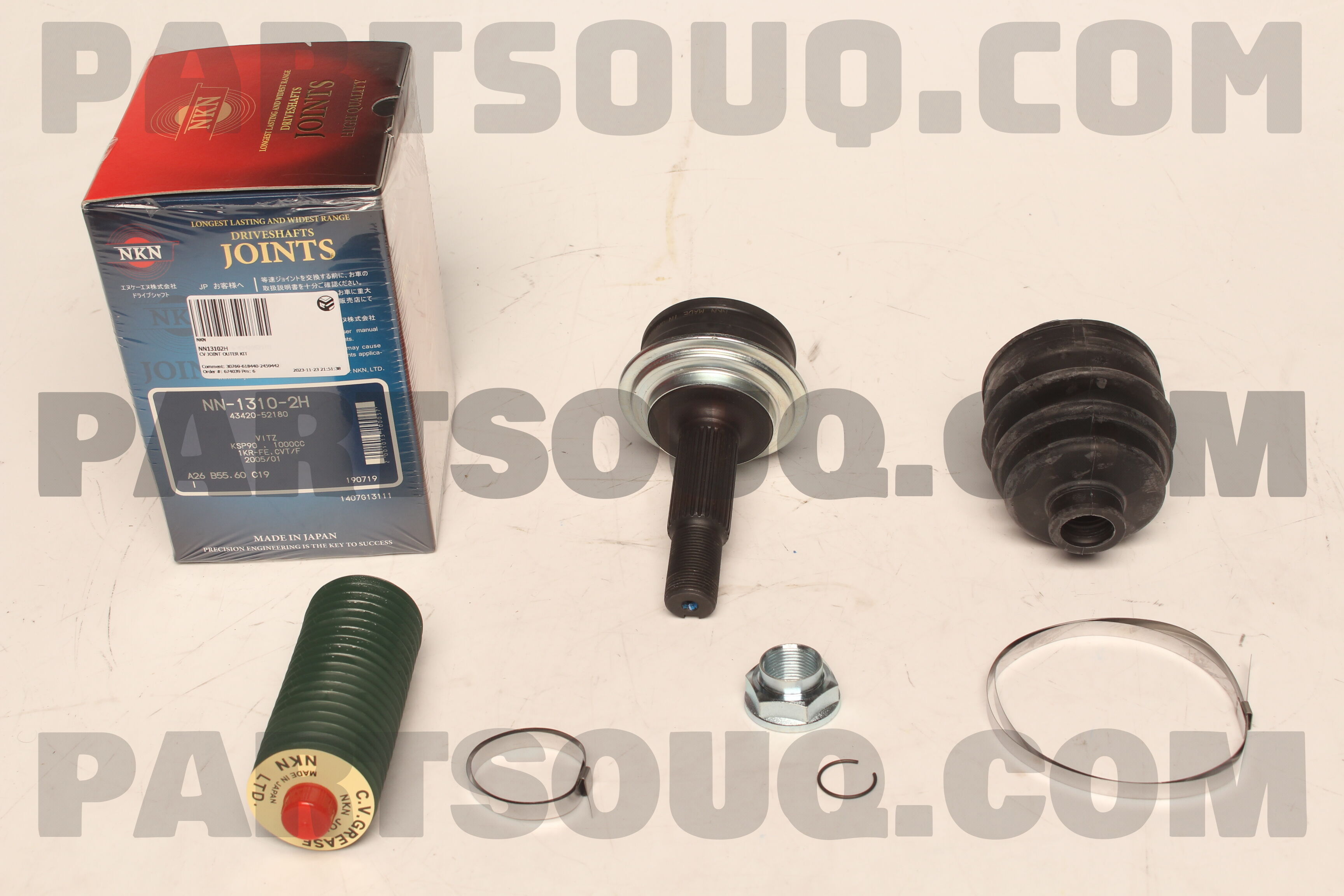 CV JOINT OUTER KIT NN13102H NKN Parts PartSouq