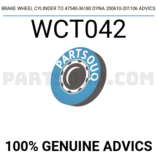 BRAKE WHEEL CYLINDER TO 47540-36180 DYNA 200610-201106 ADVICS WCT042 ...