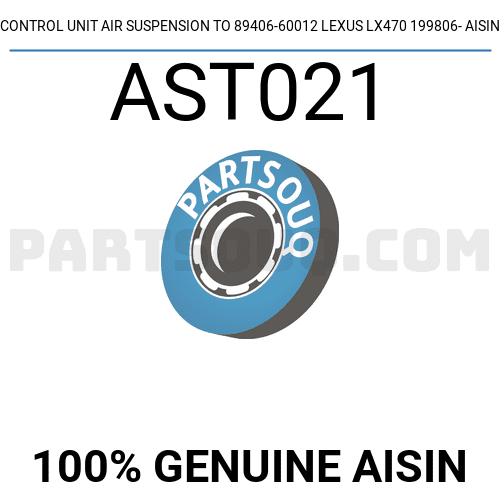 CONTROL UNIT AIR SUSPENSION TO 89406-60012 LEXUS LX470 199806- AISIN ...