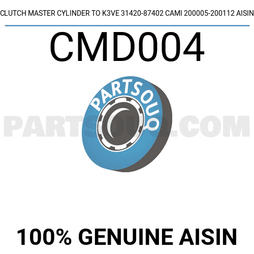 CLUTCH MASTER CYLINDER TO K3VE 31420-87402 CAMI 200005-200112 AISIN ...