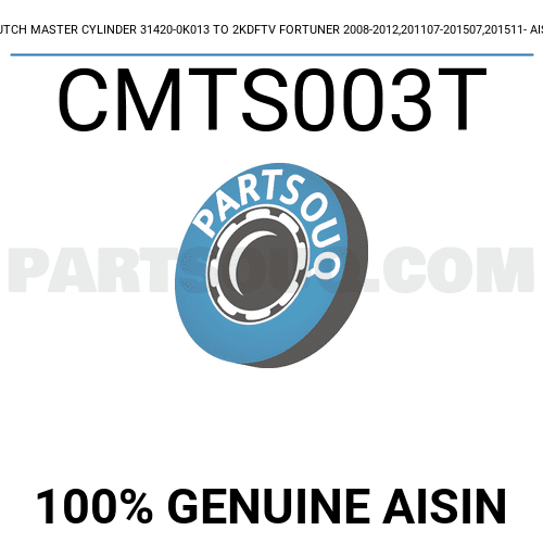 CLUTCH MASTER CYLINDER 31420-0K013 TO 2KDFTV FORTUNER 2008-2012,201107 ...