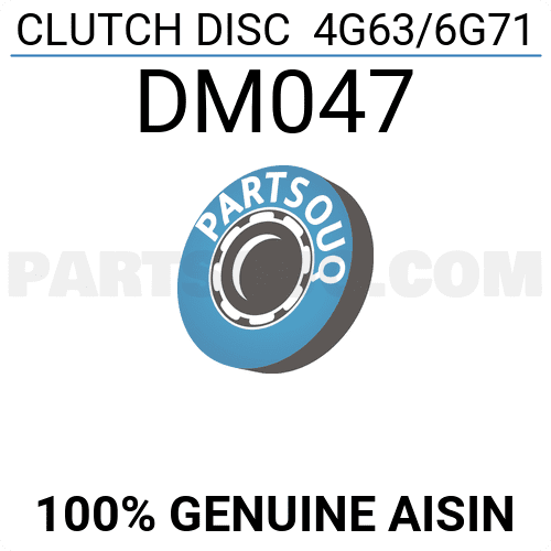 CLUTCH DISC 4G63/6G71 DM047 | AISIN Parts | PartSouq