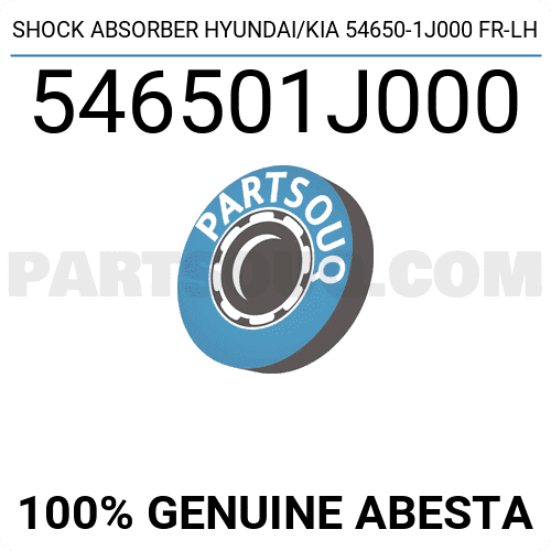 SHOCK ABSORBER HYUNDAI/KIA 54650-1J000 FR-LH 546501J000 | Abesta Parts ...