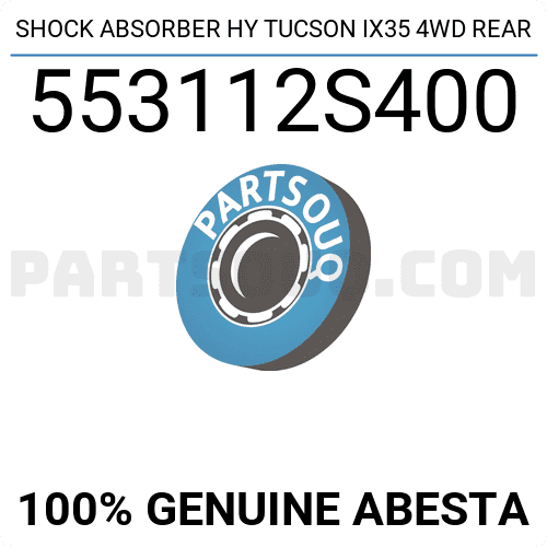 SHOCK ABSORBER HY TUCSON IX35 4WD REAR 553112S400 | Abesta Parts | PartSouq
