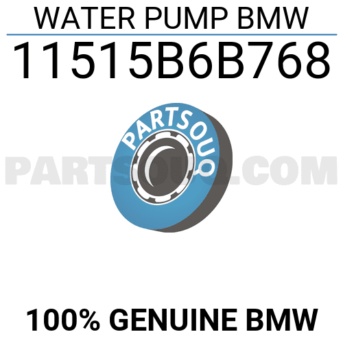 WATER PUMP BMW 11515B6B768 | BMW Parts | PartSouq
