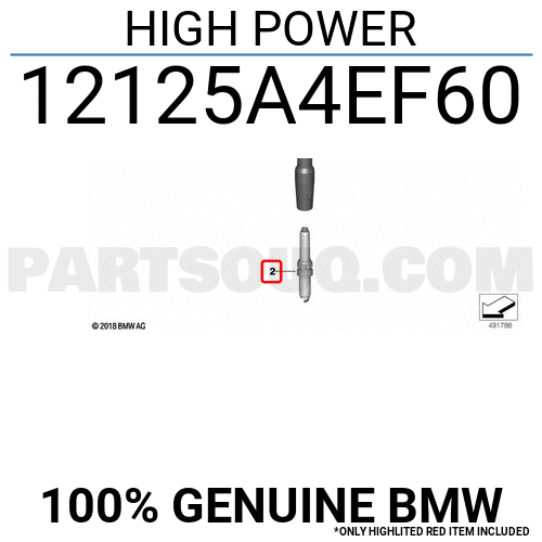 HIGH POWER 12125A4EF60 | BMW Parts | PartSouq
