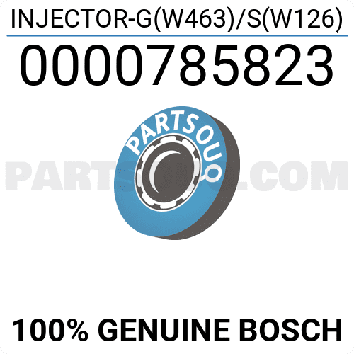 INJECTOR-G(W463)/S(W126) 0000785823 | Bosch Parts | PartSouq