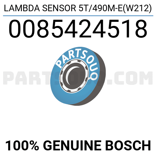 LAMBDA SENSOR 5T/490M-E(W212) 0085424518 | Bosch Parts | PartSouq