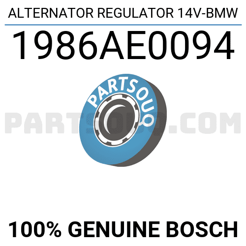 ALTERNATOR REGULATOR 14V-BMW 1986AE0094 | Bosch Parts | PartSouq