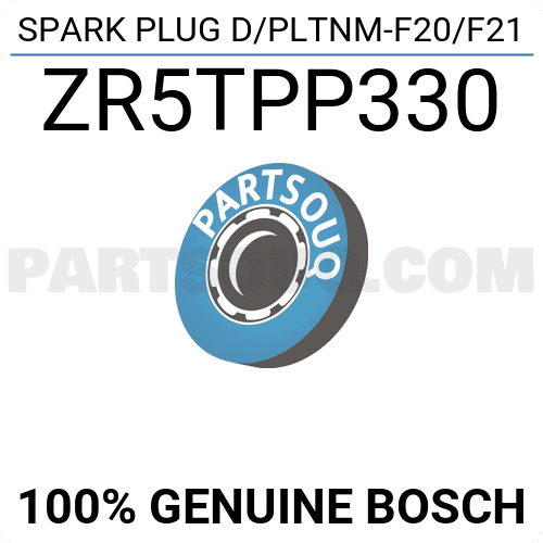 SPARK PLUG D/PLTNM-F20/F21 ZR5TPP330 | Bosch Parts | PartSouq