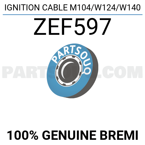 IGNITION CABLE M104/W124/W140 ZEF597 | Bremi Parts | PartSouq