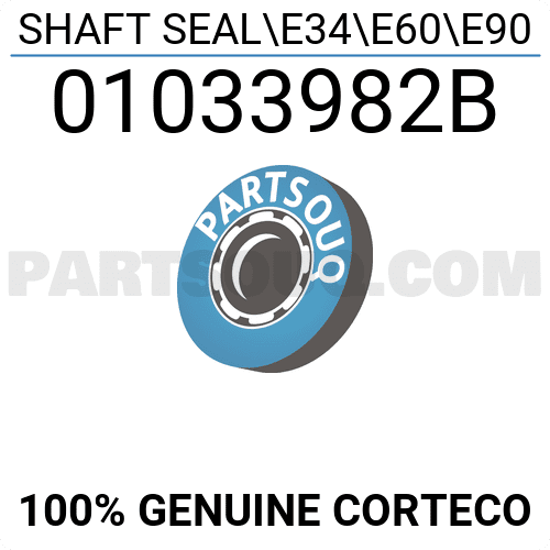 SHAFT SEAL\E34\E60\E90 01033982B | Corteco Parts | PartSouq