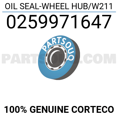 OIL SEAL-WHEEL HUB/W211 0259971647 | Corteco Parts | PartSouq