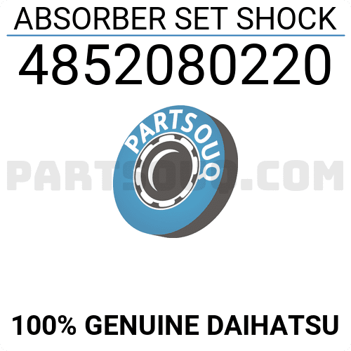 ABSORBER SET SHOCK 4852080220 | Daihatsu Parts | PartSouq