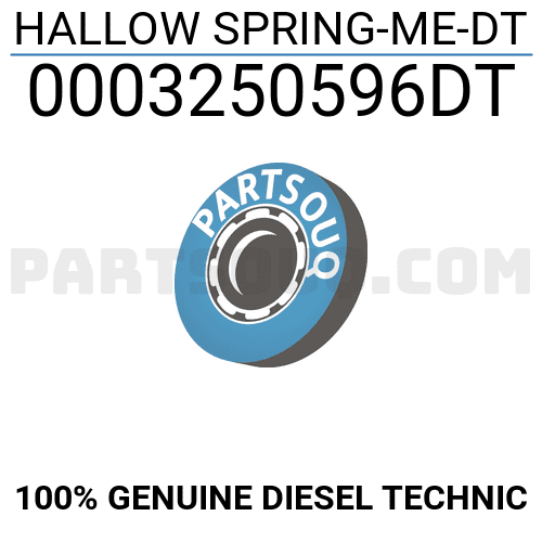 HALLOW SPRING-ME-DT 0003250596DT | Diesel Technic Parts | PartSouq