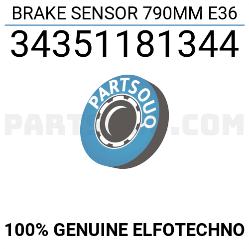BRAKE SENSOR 790MM E36 34351181344 | ELFOTECHNO Parts | PartSouq