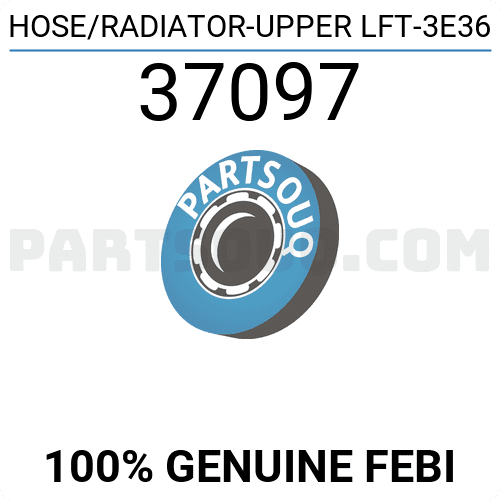 HOSE/RADIATOR-UPPER LFT-3E36 37097 | FEBI Parts | PartSouq