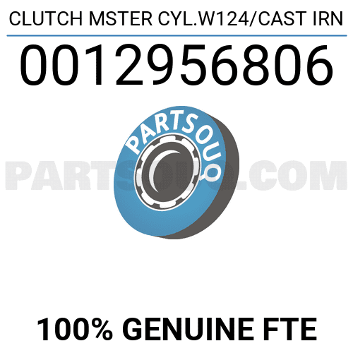 CLUTCH MSTER CYL.W124/CAST IRN 0012956806 | FTE Parts | PartSouq
