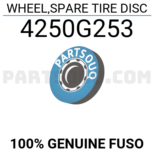 WHEEL,SPARE TIRE DISC 4250G253 | FUSO Parts | PartSouq