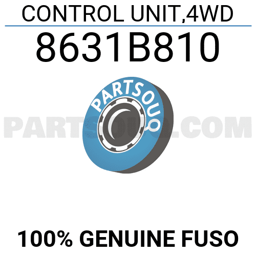 CONTROL UNIT,4WD 8631B810 | FUSO Parts | PartSouq