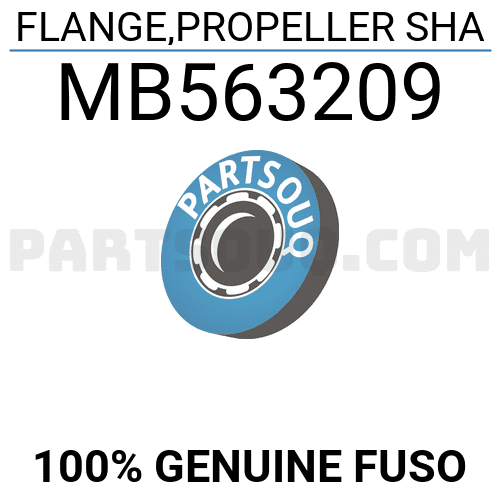 FLANGE,PROPELLER SHA MB563209 | FUSO Parts | PartSouq