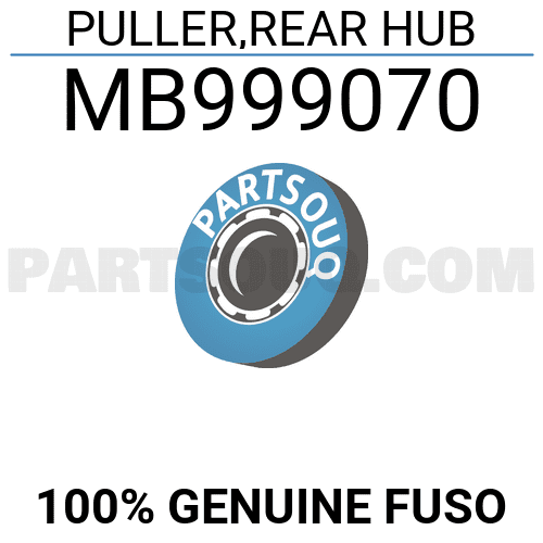 PULLER,REAR HUB MB999070 | FUSO Parts | PartSouq