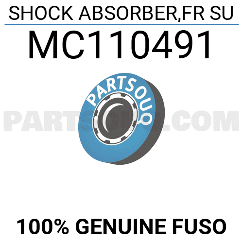 SHOCK ABSORBER,FR SU MC110491 | FUSO Parts | PartSouq