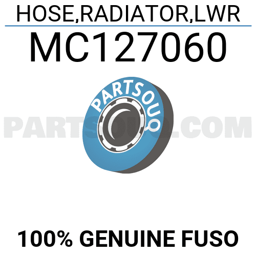 HOSE,RADIATOR,LWR MC127060 | FUSO Parts | PartSouq