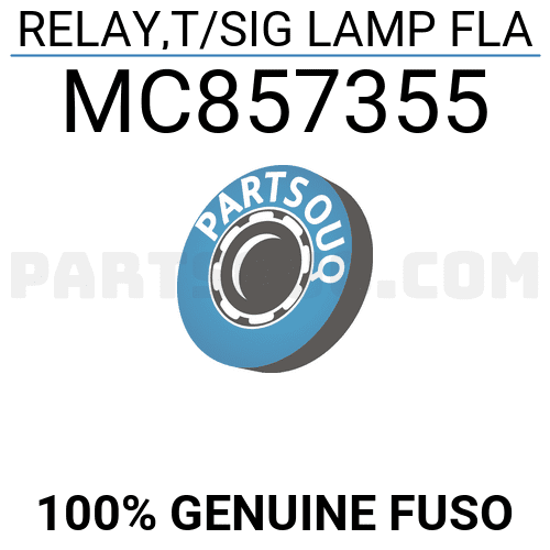 RELAY,T/SIG LAMP FLA MC857355 | FUSO Parts | PartSouq