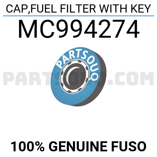 CAP,FUEL FILTER WITH KEY MC994274 | FUSO Parts | PartSouq