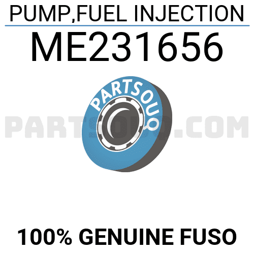 PUMP,FUEL INJECTION ME231656 | FUSO Parts | PartSouq