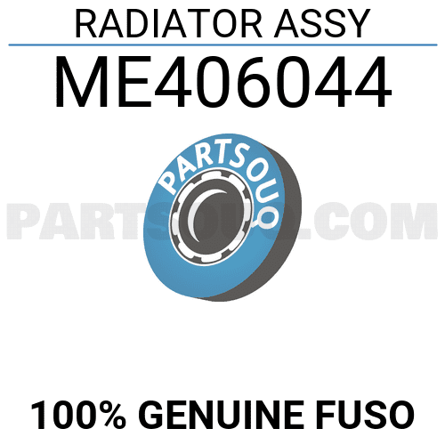 RADIATOR ASSY ME406044 | FUSO Parts | PartSouq