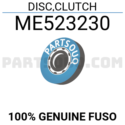 DISC,CLUTCH ME523230 | FUSO Parts | PartSouq