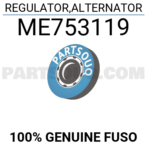REGULATOR,ALTERNATOR ME753119 | FUSO Parts | PartSouq