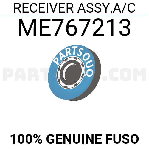 RECEIVER ASSY,A/C ME767213 | FUSO Parts | PartSouq
