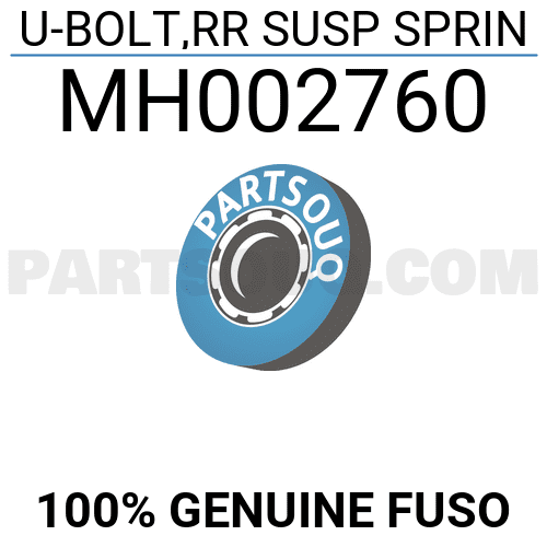 U-BOLT,RR SUSP SPRIN MH002760 | FUSO Parts | PartSouq