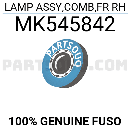 LAMP ASSY,COMB,FR RH MK545842 | FUSO Parts | PartSouq