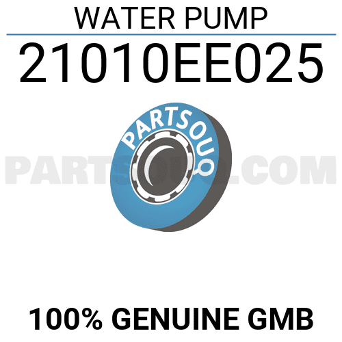 WATER PUMP 21010EE025 | GMB Parts | PartSouq