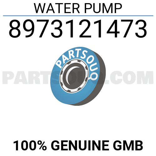 WATER PUMP 8973121473 | GMB Parts | PartSouq
