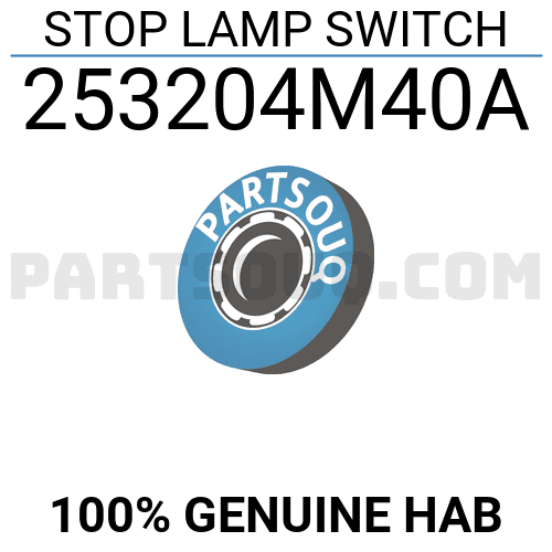STOP LAMP SWITCH 253204M40A | HAB Parts | PartSouq