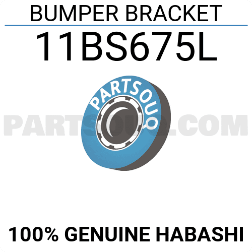 BUMPER BRACKET 11BS675L | HABASHI Parts | PartSouq
