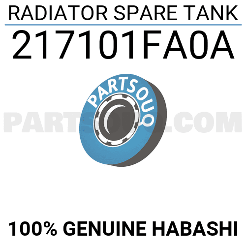 RADIATOR SPARE TANK 217101FA0A | HABASHI Parts | PartSouq