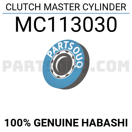 CLUTCH MASTER CYLINDER MC113030 | HABASHI Parts | PartSouq