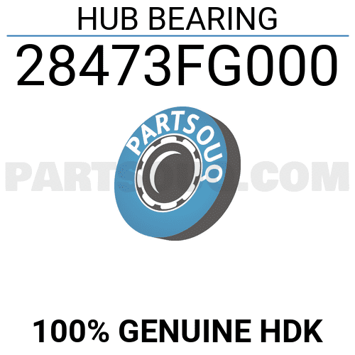 HUB BEARING 28473FG000 | HDK Parts | PartSouq