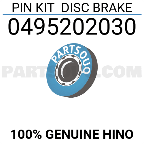 PIN KIT DISC BRAKE 0495202030 | HINO Parts | PartSouq