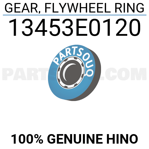 GEAR, FLYWHEEL RING 13453E0120 | HINO Parts | PartSouq