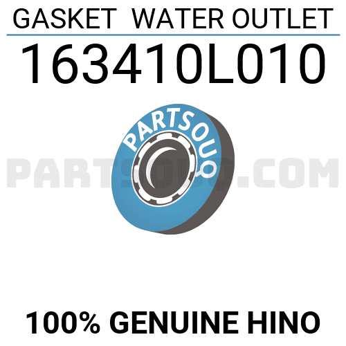 GASKET WATER OUTLET 163410L010 | HINO Parts | PartSouq