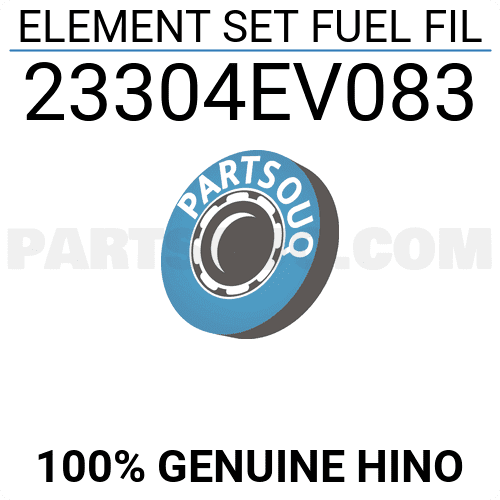 ELEMENT SET FUEL FIL 23304EV083 | HINO Parts | PartSouq