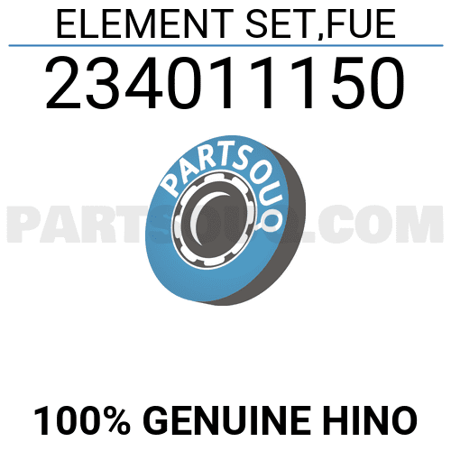 ELEMENT SET,FUE 234011150 | HINO Parts | PartSouq