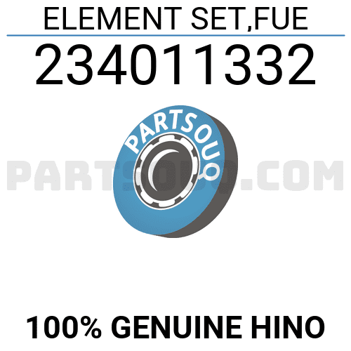 ELEMENT SET,FUE 234011332 | HINO Parts | PartSouq